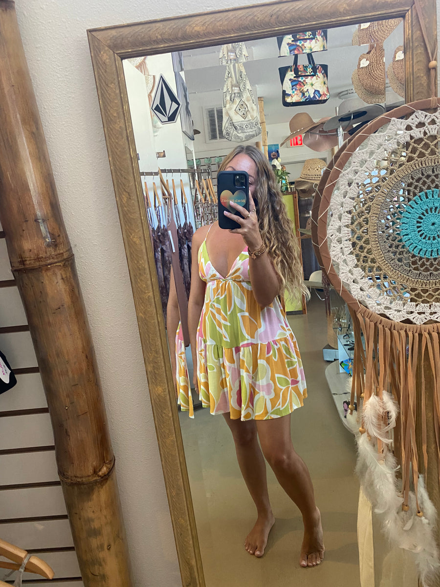 ‘Tropidelic’ Mini Dress – Beach Bunnies